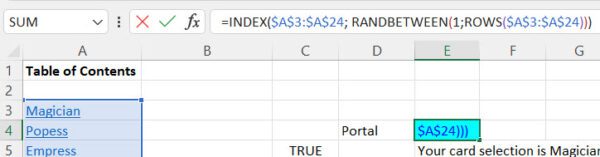 Tarot Card reading with Excel and VBA (Having Fun with Excel) – Finexmod